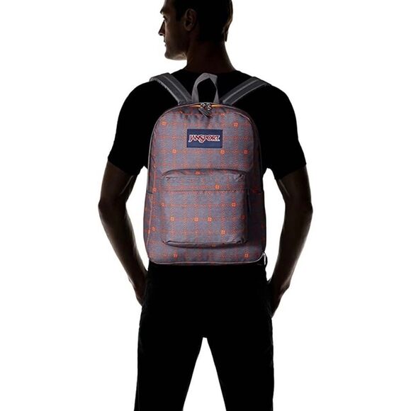Jansport | Bags | Jansportsuperbreakbackpackshadygreystitchplaidone ...